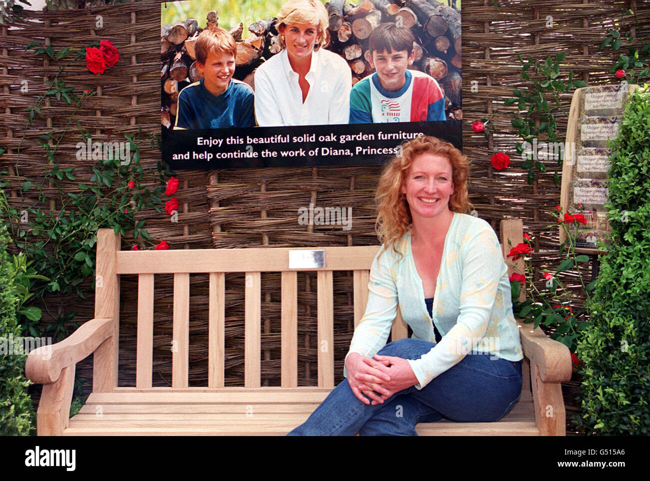Diana Bench Dimmock Stock Photo - Alamy