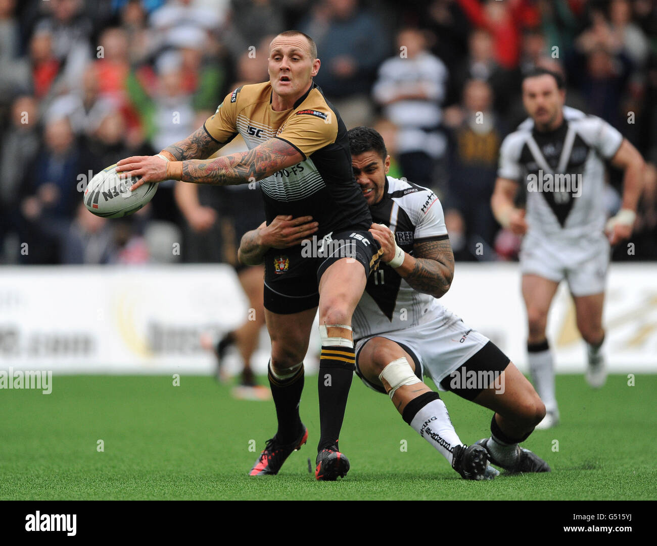 Rugby League - Stobart Super League - Widnes Vikings v Wigan Warriors ...