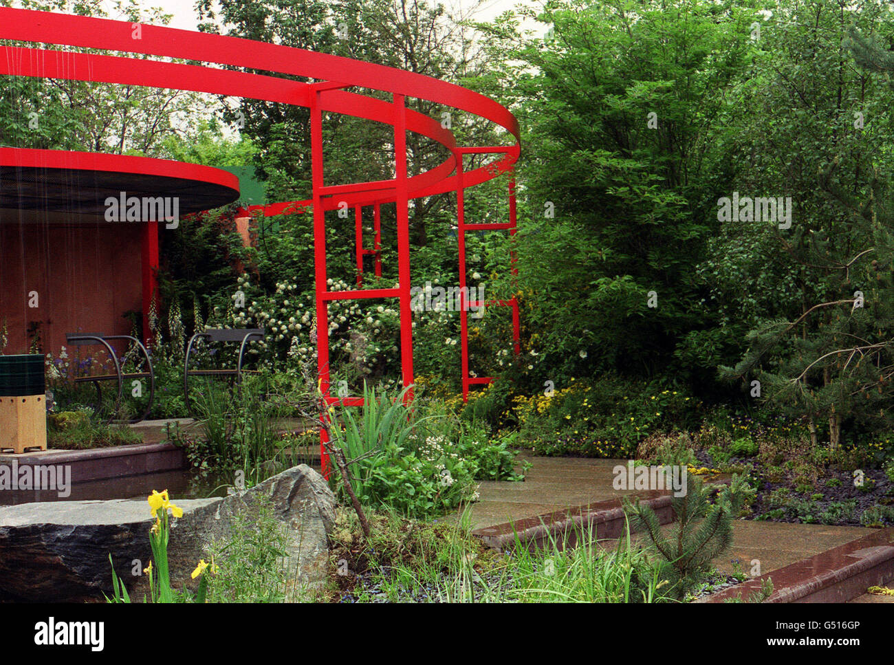 Chelsea garden award winners Stock Photo - Alamy