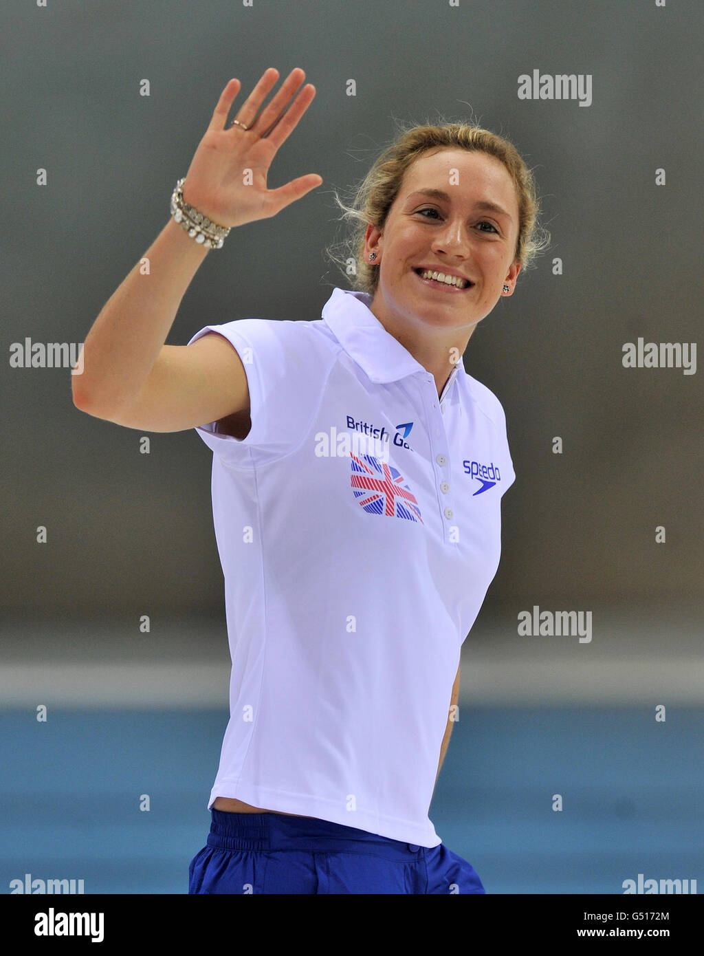 Elizabeth Simmonds after the British Gas Swimming Championships at the ...
