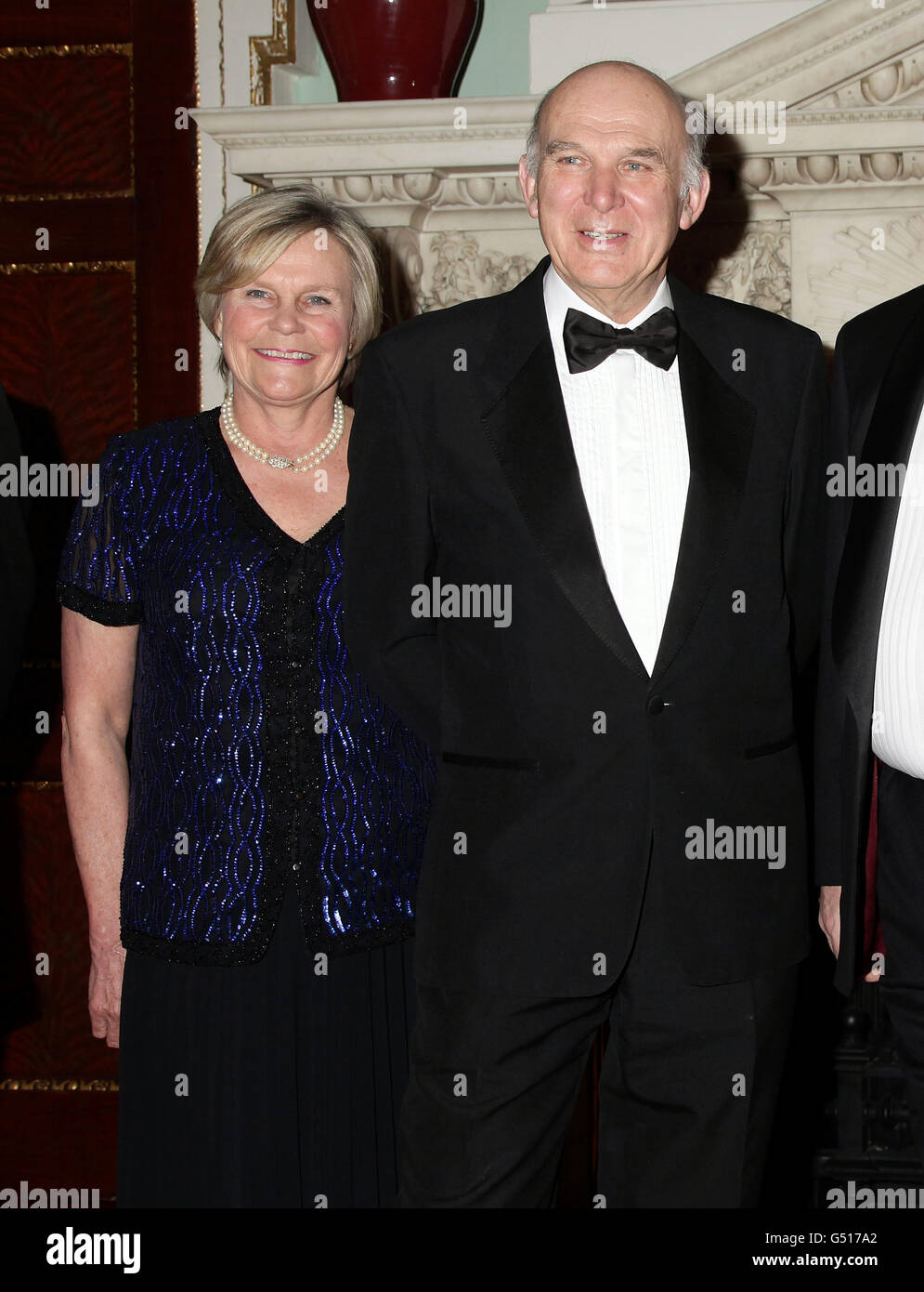 Business Secretary Vince Cable and his wife Rachel during the annual ...