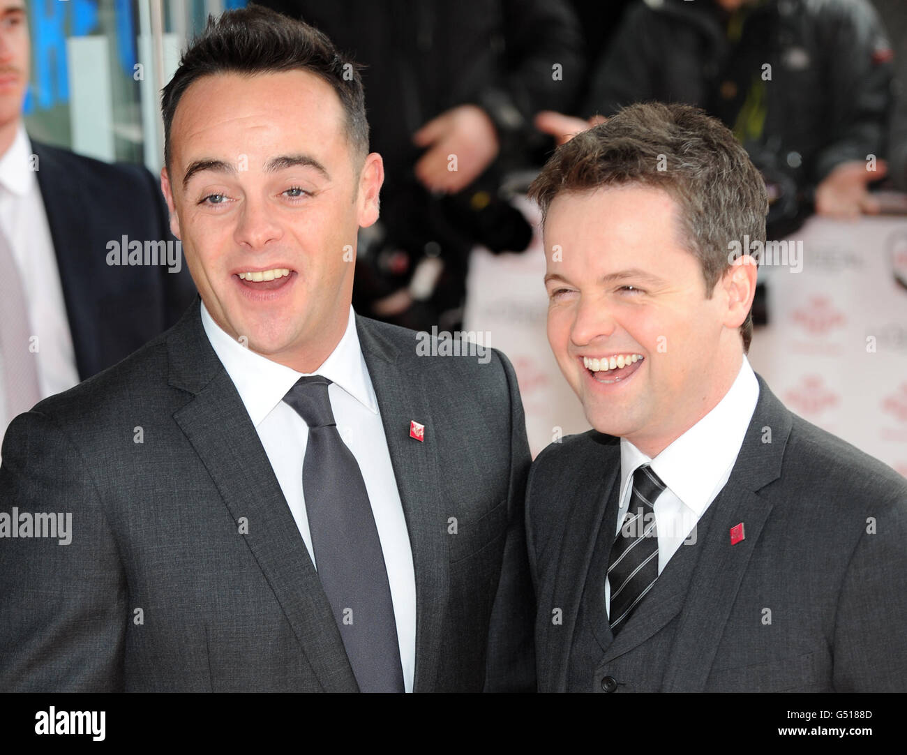 Anthony McPartlin and Declan Donnelly, Ant and Dec, attend the Prince's ...