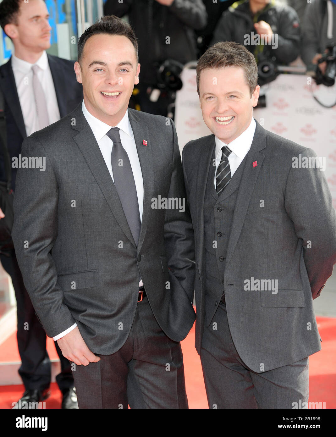 Anthony McPartlin and Declan Donnelly, Ant and Dec, attend the Prince's ...