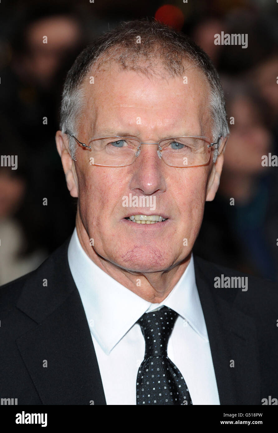 Sir Geoff Hurst attends the premier of Payback Season at the Odeon ...