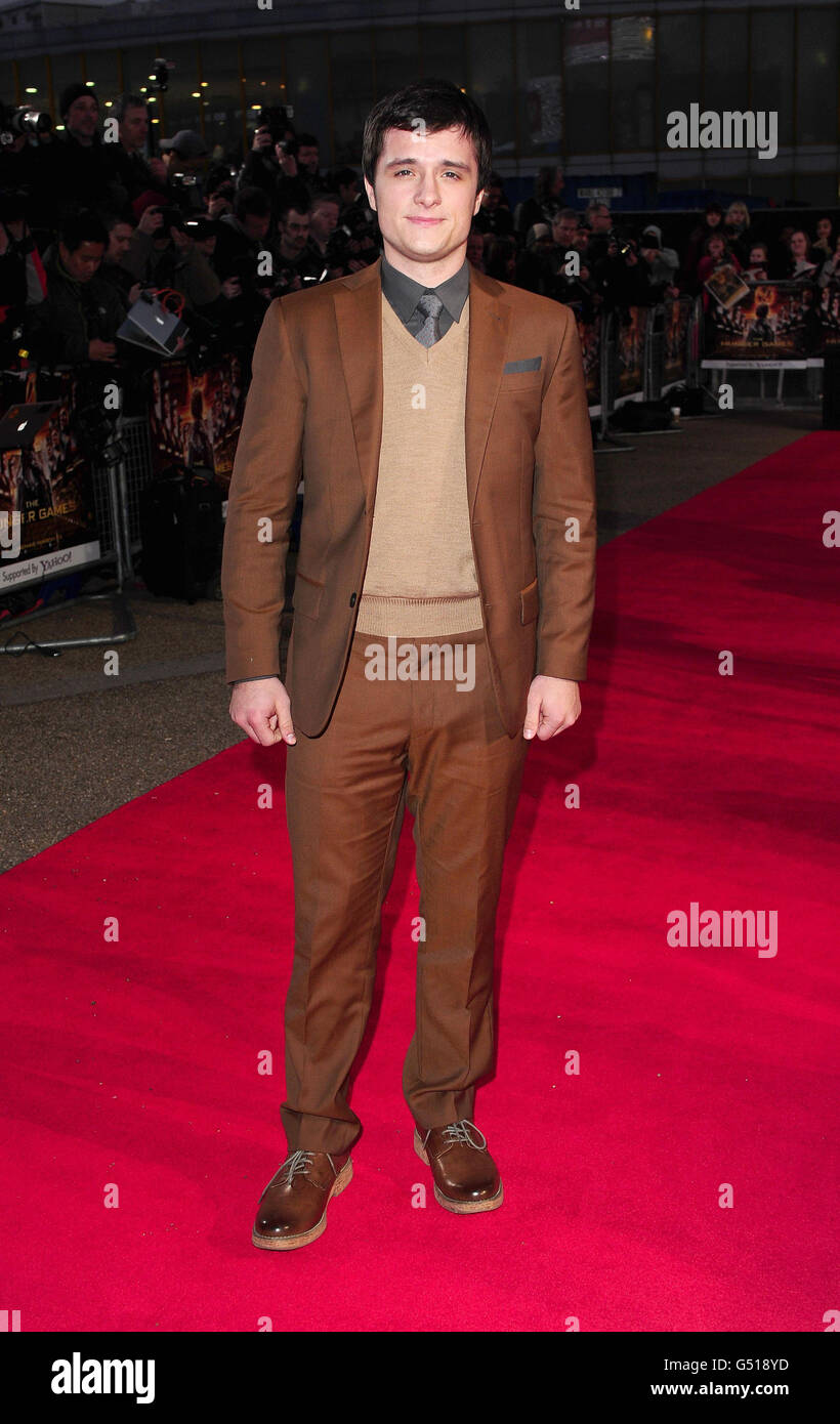 The Hunger Games premiere - London Stock Photo - Alamy