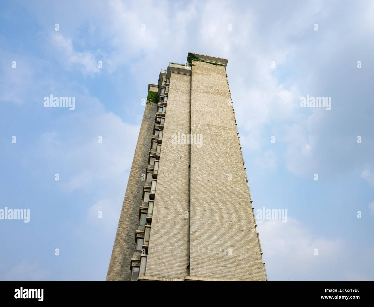 China, Shanghai, residential high-rise Stock Photo - Alamy