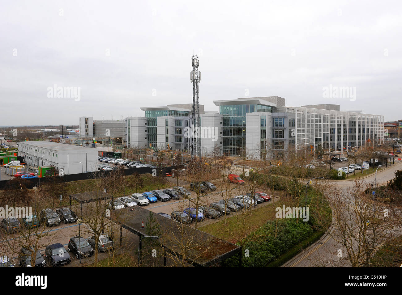 A general view of the new Network Rail HQ in Milton Keynes Stock Photo ...