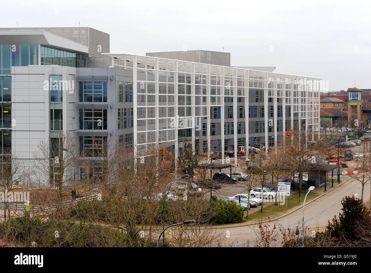 Network Rail Hq Milton Keynes Steelconstructioninfo Car Park, Milton ...
