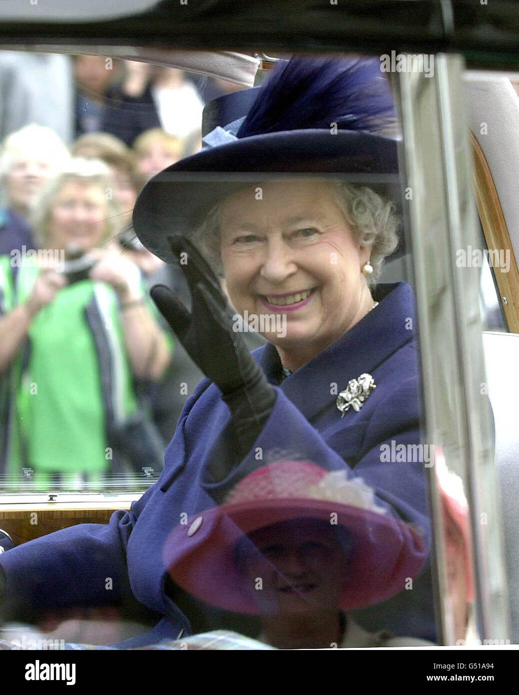 Queen Elizabeth II - Royal Cornwall Show - Wadebridge Stock Photo - Alamy