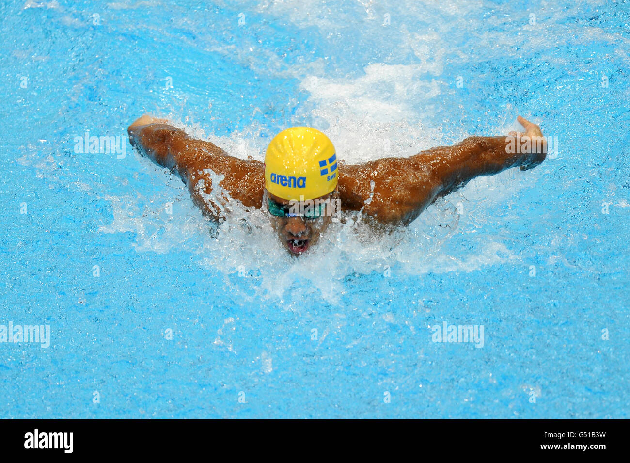 Mens 200m individual medley hi-res stock photography and images - Alamy