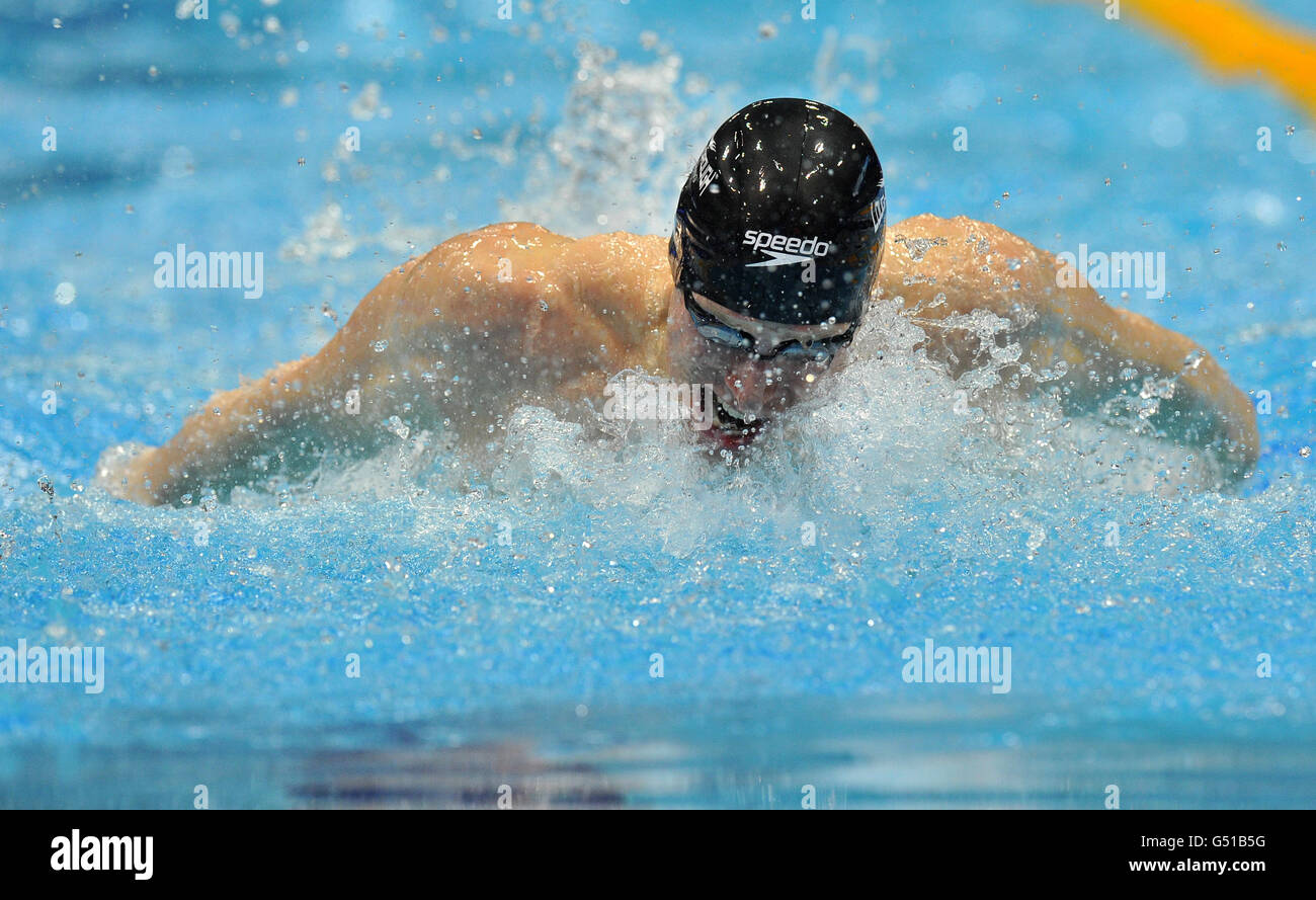 Joseph Roebuck in action during the Men's 200m Individual Medley during ...