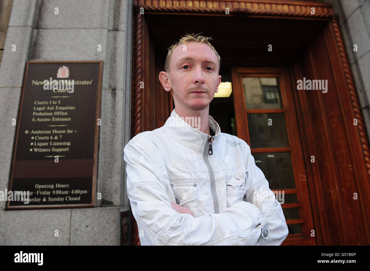 Michael Atkinson court case Stock Photo - Alamy