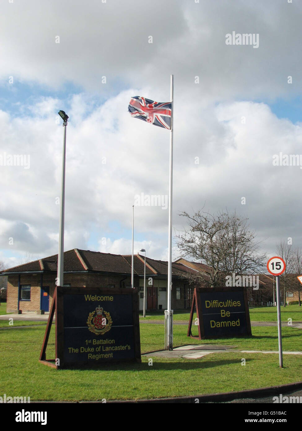 Catterick garrison barracks hi-res stock photography and images - Alamy