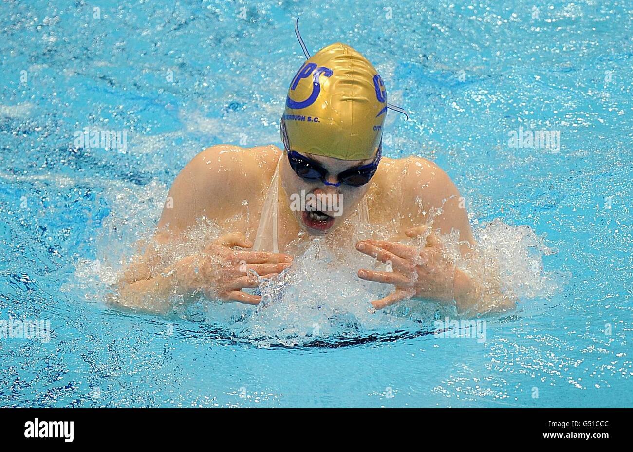 City of Peterborough's Harriet lee during heat 4 of the Women's Multi ...
