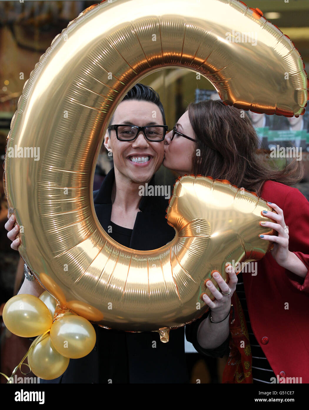 Spectacle Wearer of the Year title, during his visit to a Specsavers ...