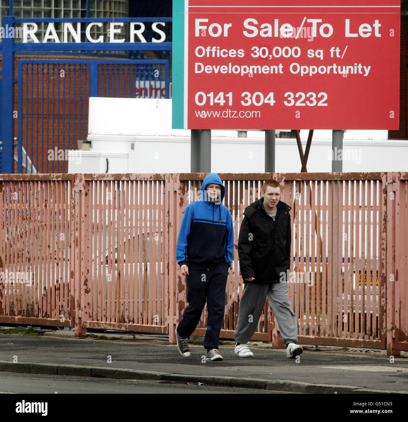 General views of ibrox stadium hi-res stock photography and images - Alamy