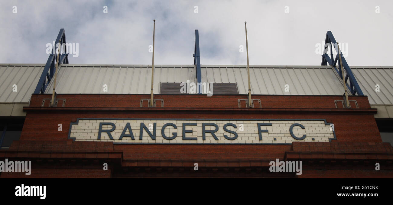 Ibrox stadium views hi-res stock photography and images - Alamy