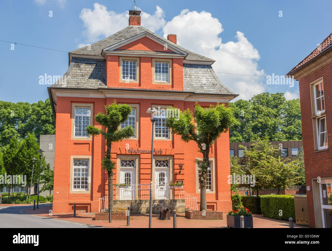 City Museum in the center of Meppen, Germany Stock Photo - Alamy