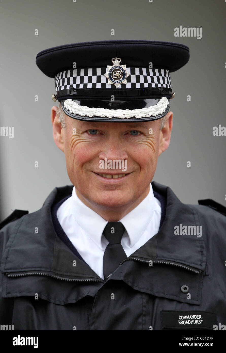 At the metropolitan police training school in london hi-res stock ...
