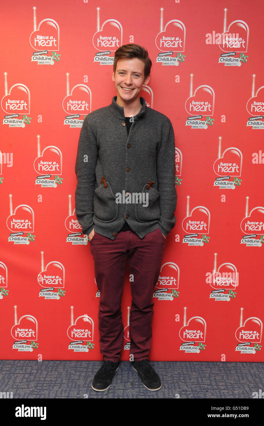 Lyndon Ogbourne at the Heart radio 'Have a Heart' appeal, at Global ...