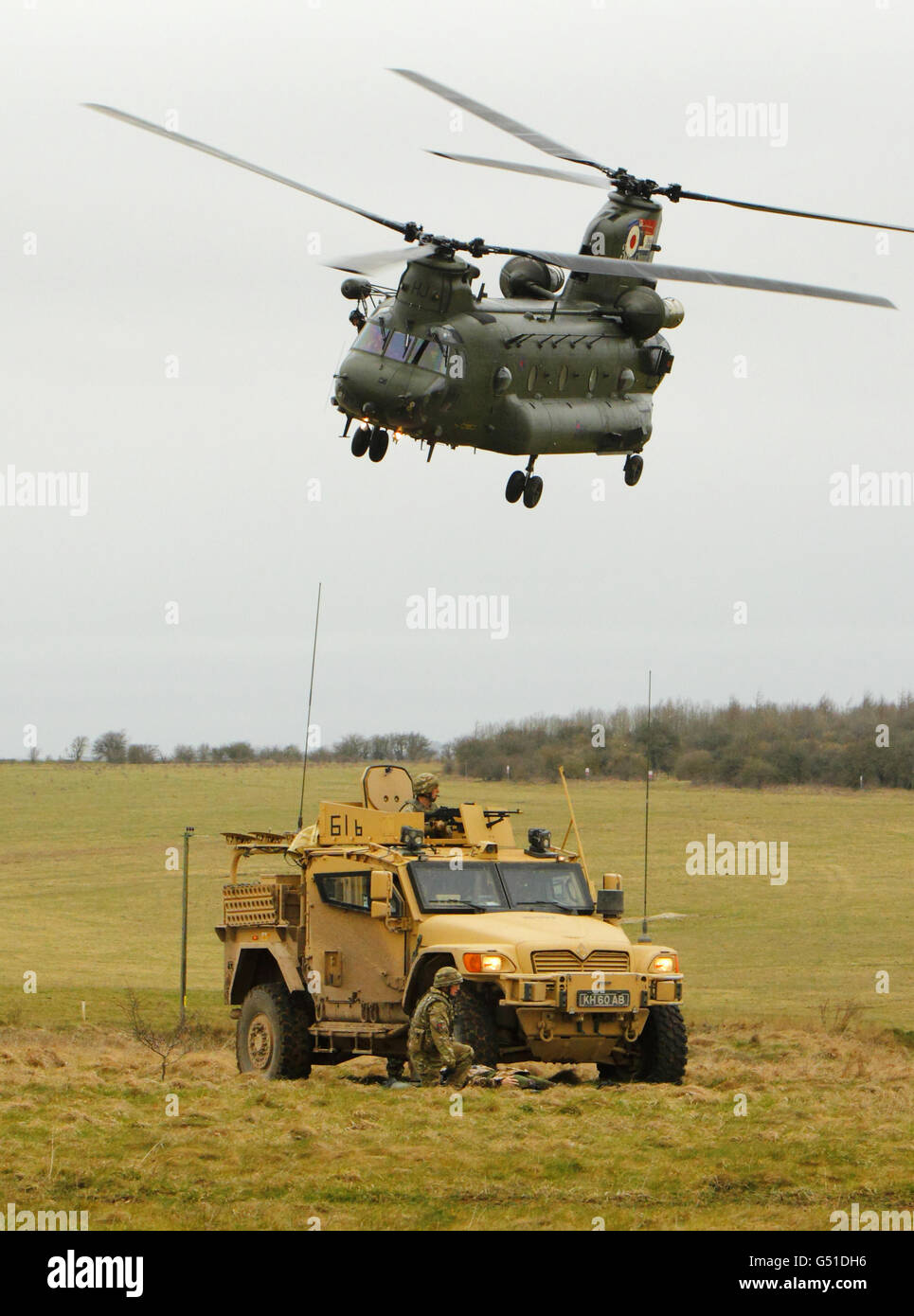 Soldiers from 12 Mechanized Brigade perform a simulated casualty ...
