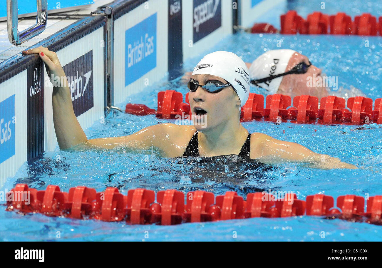 Elizabeth Simmonds after winning gold in the Women's 200m Backstroke ...