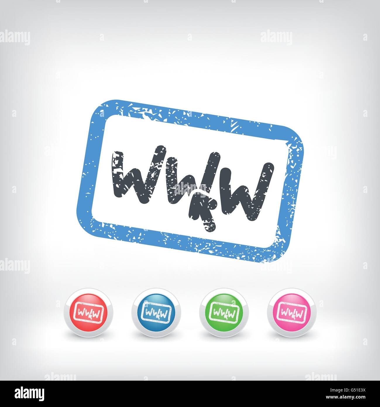 Link stamp Stock Vector Images - Alamy