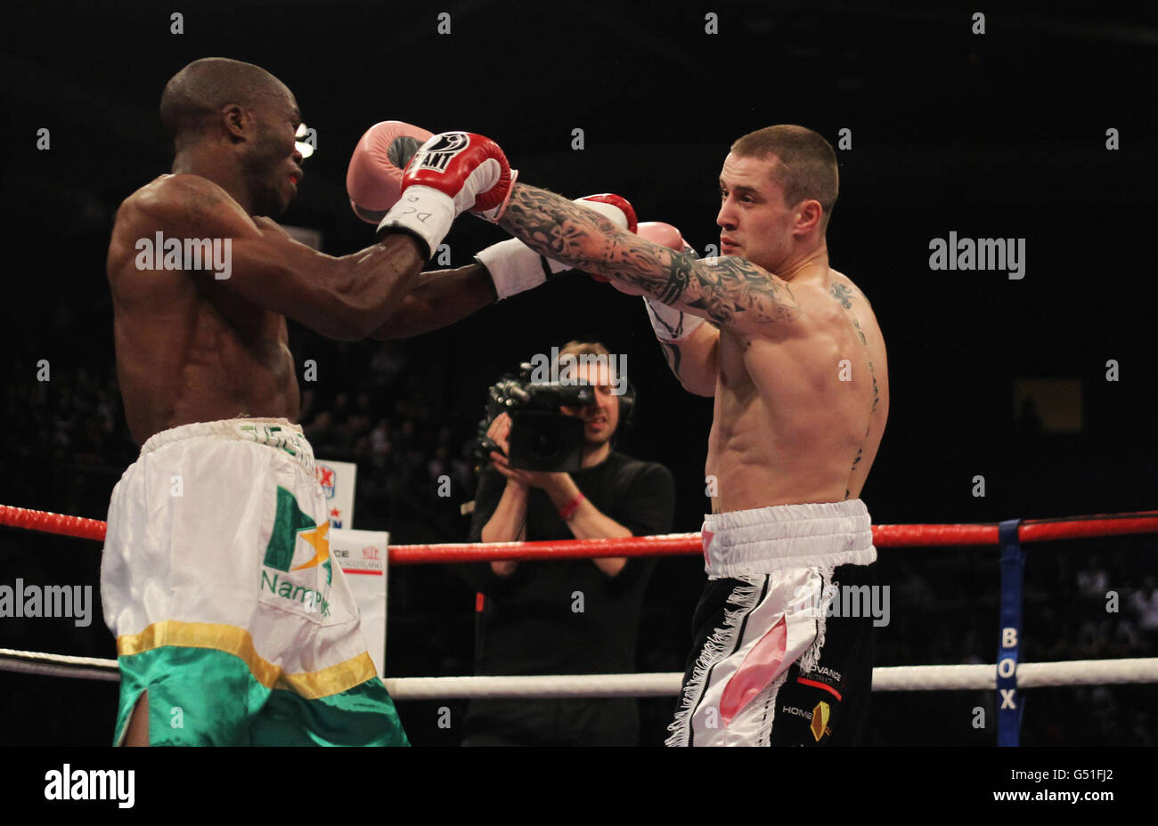 Boxing wbo lightweight title ricky burns paulus moses braehead arena hi ...
