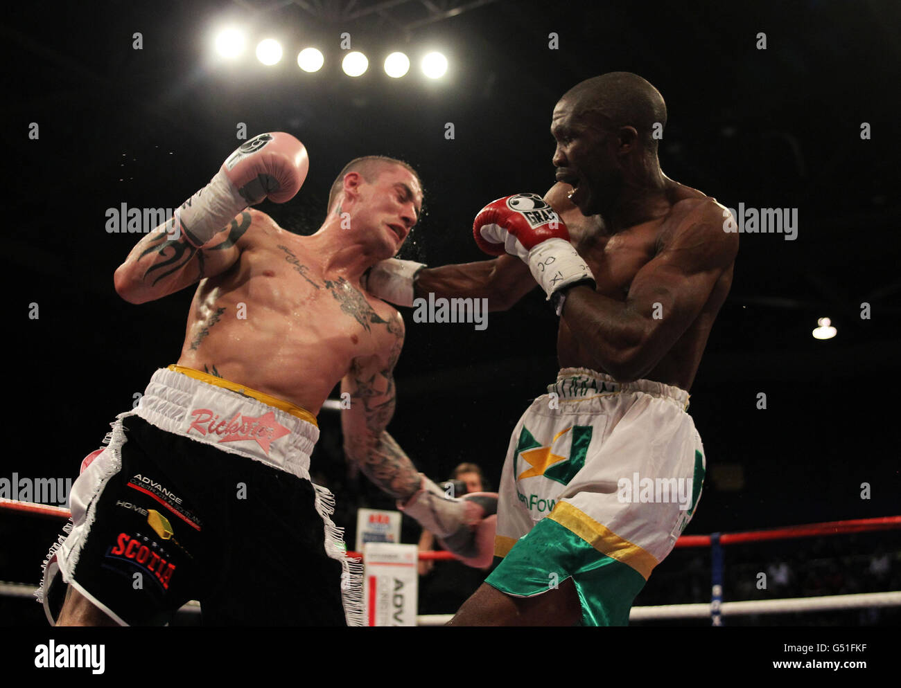 Boxing - WBO Lightweight Title - Ricky Burns v Paulus Moses - Braehead ...