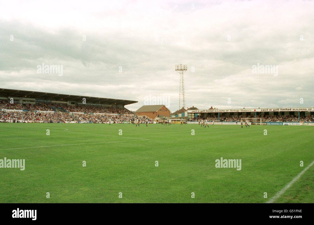 Soccer - English Football League Grounds - The Victoria Ground Stock ...