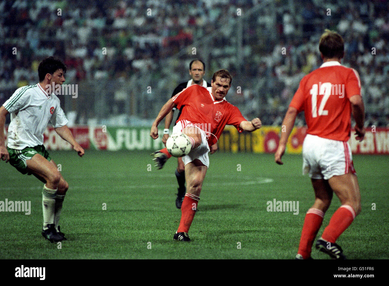 Soccer - World Cup Italia 90 - Group F - Netherlands v Ireland - Stadio ...