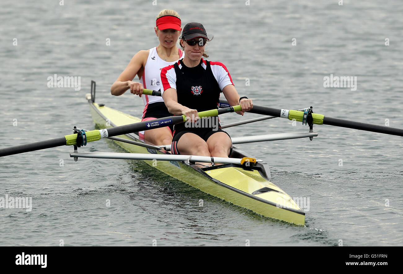 Rowing - GB Rowing Team Senior Trials - Eton Dorney Rowing Lake Stock ...