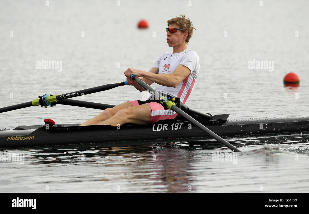 Rowing - GB Rowing Team Senior Trials - Eton Dorney Rowing Lake Stock ...