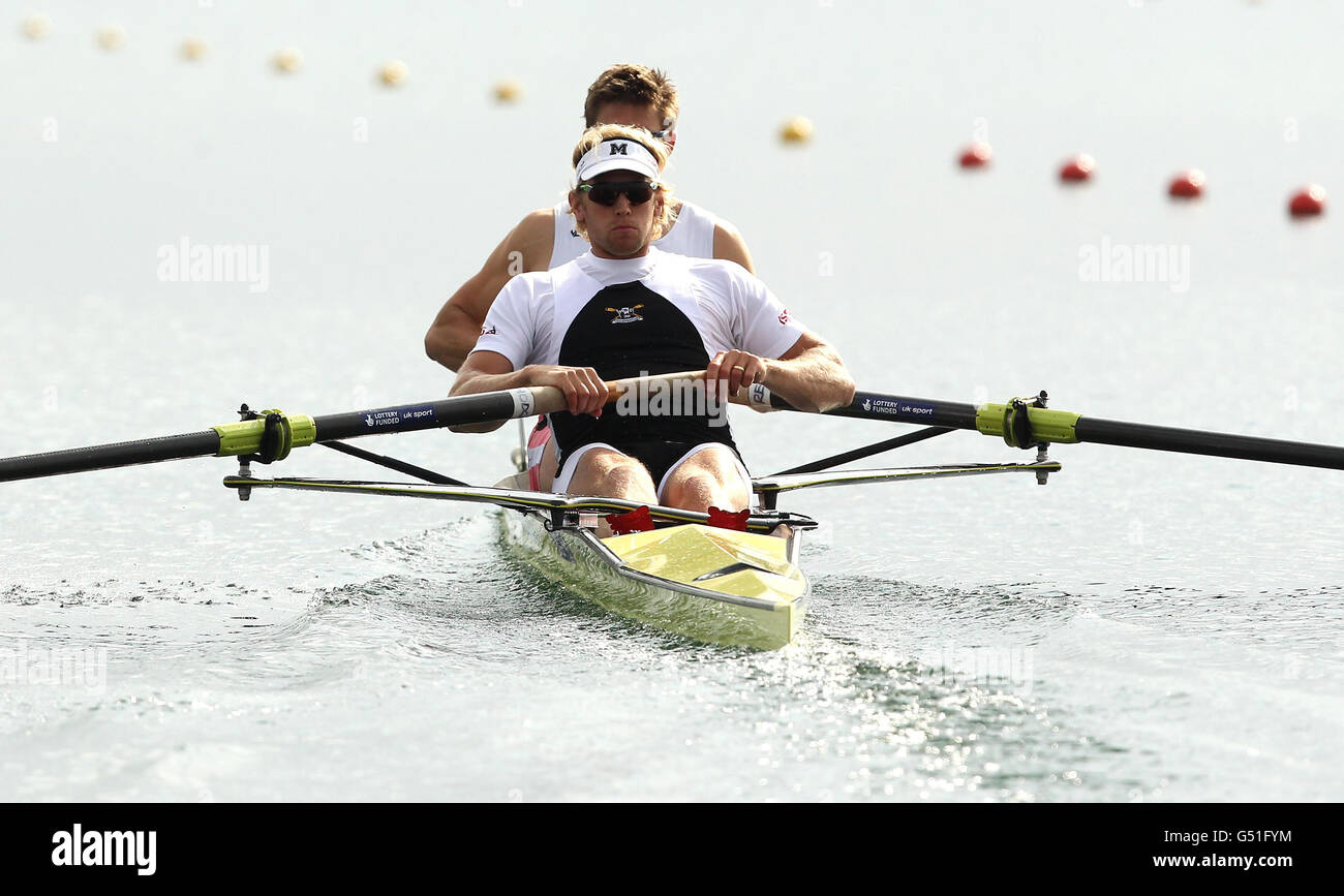 Rowing - GB Rowing Team Senior Trials - Eton Dorney Rowing Lake Stock ...
