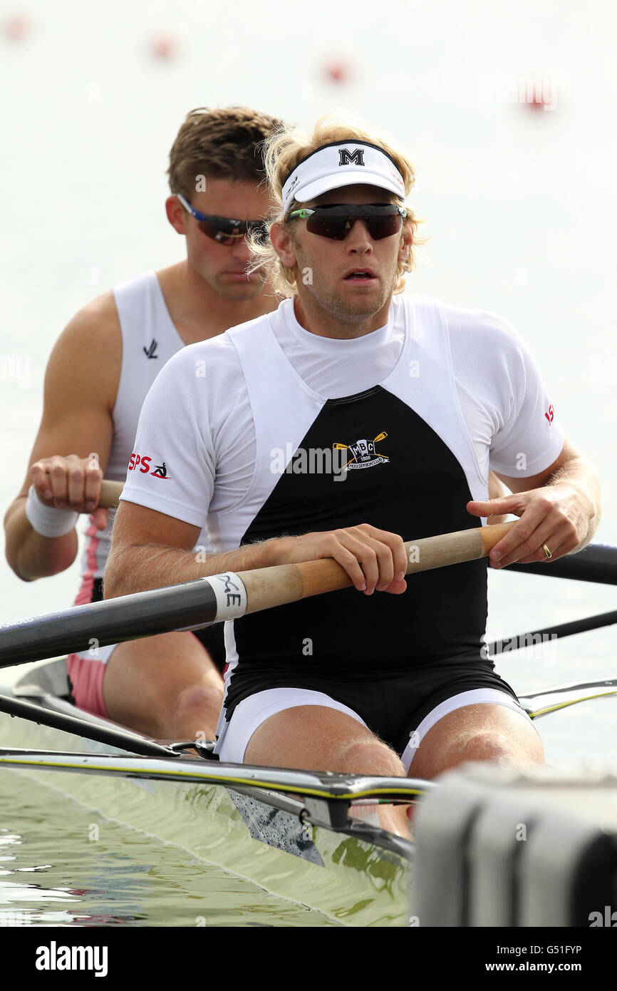 Rowing - GB Rowing Team Senior Trials - Eton Dorney Rowing Lake Stock ...