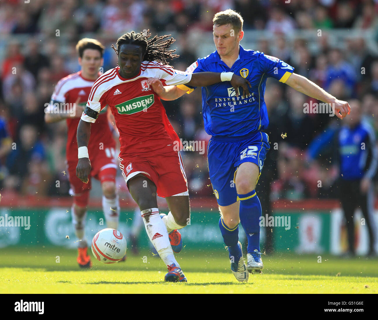 Soccer football league championship middlesbrough leeds united ...
