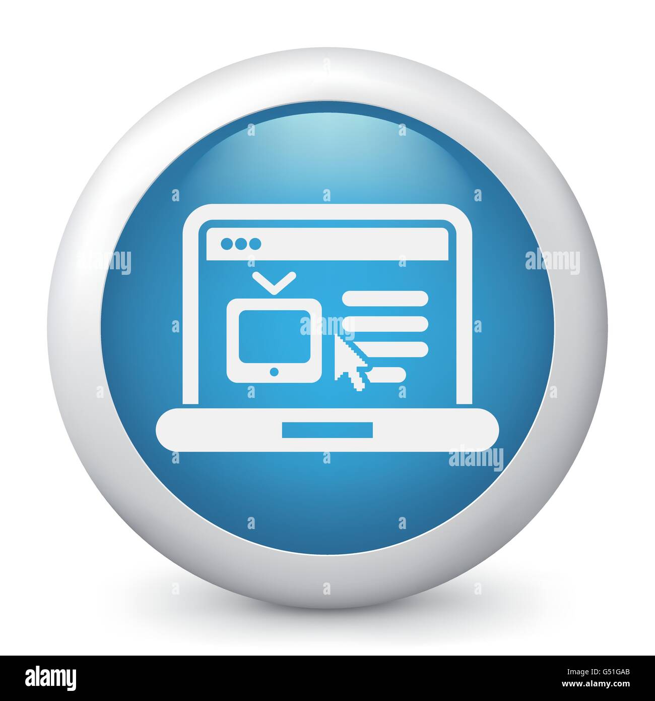 Streaming television Stock Vector Images - Alamy