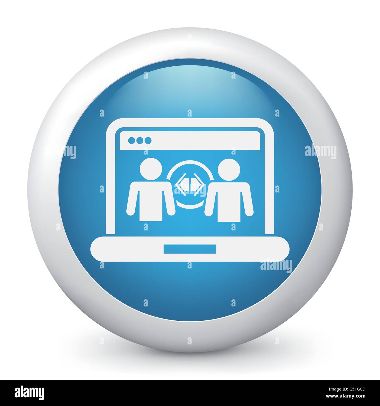 Illustration of web sharing concept icon Stock Vector Image & Art - Alamy