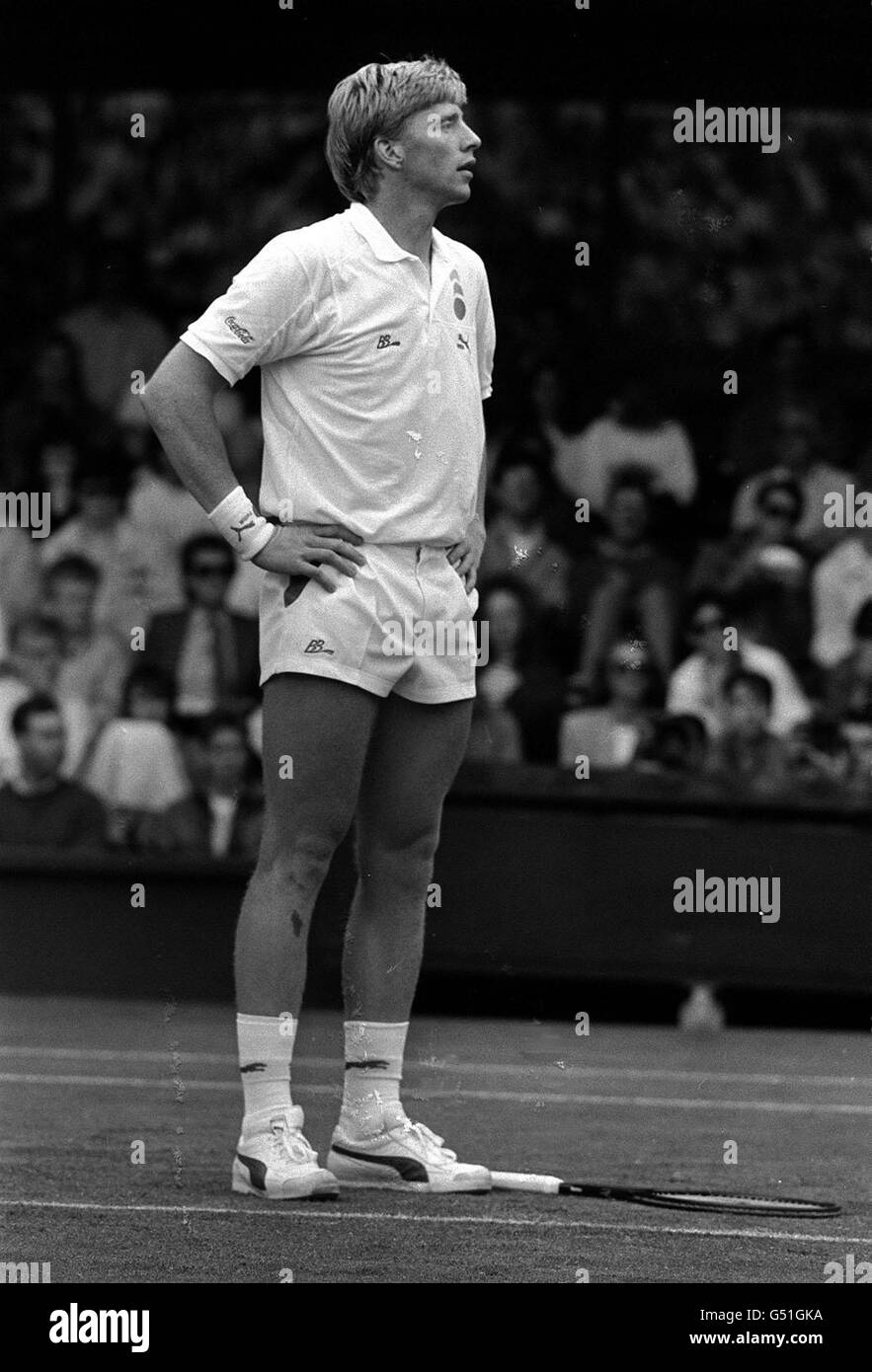 Boris becker in the stands hi-res stock photography and images - Alamy