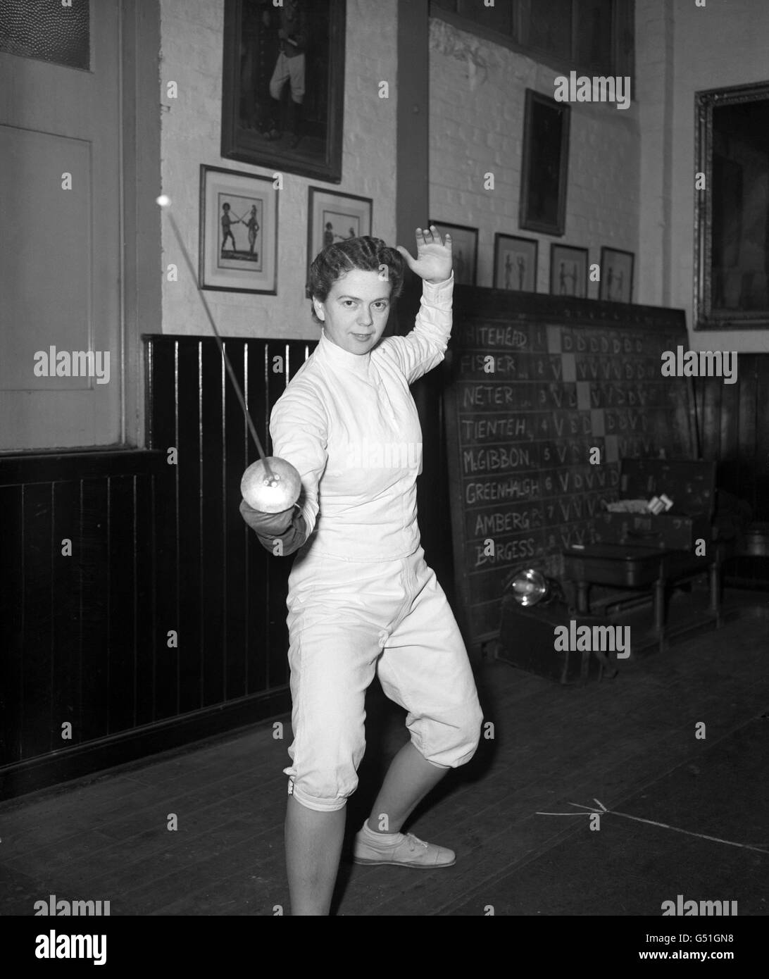 Gillian Sheen, the reigning Olympic Foils Champion following her Gold ...