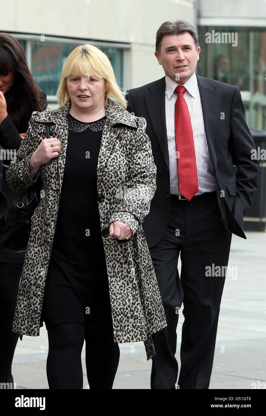 Martin McCaughey and Dessie Grew inquest Stock Photo - Alamy