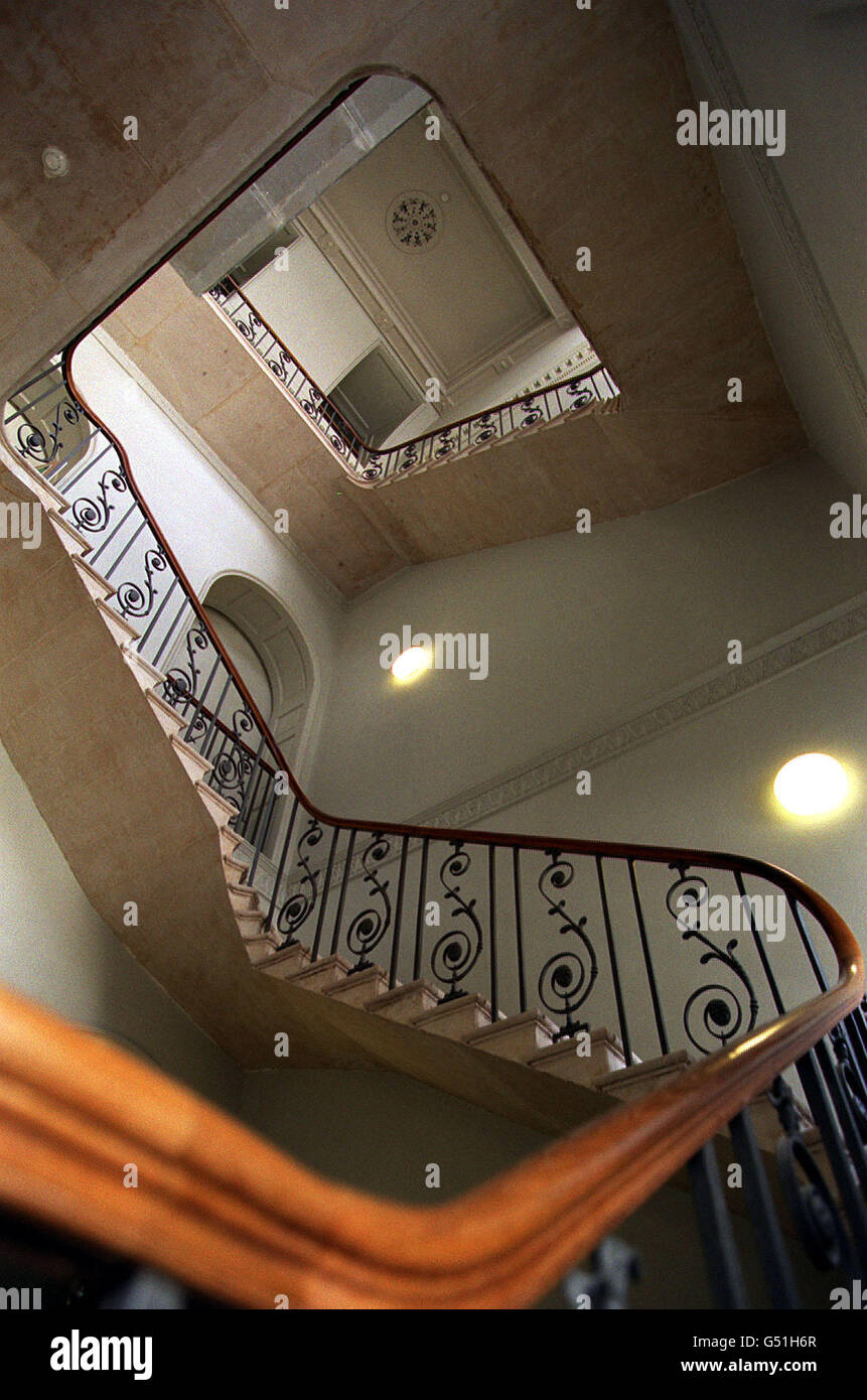 The Nelson Staircase in the recently renovated Somerset House, built on ...