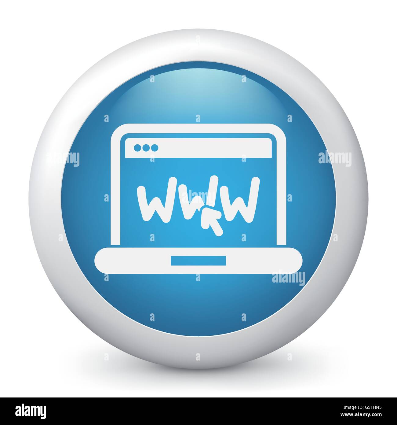 Illustration of pc internet connection icon Stock Vector Image & Art ...