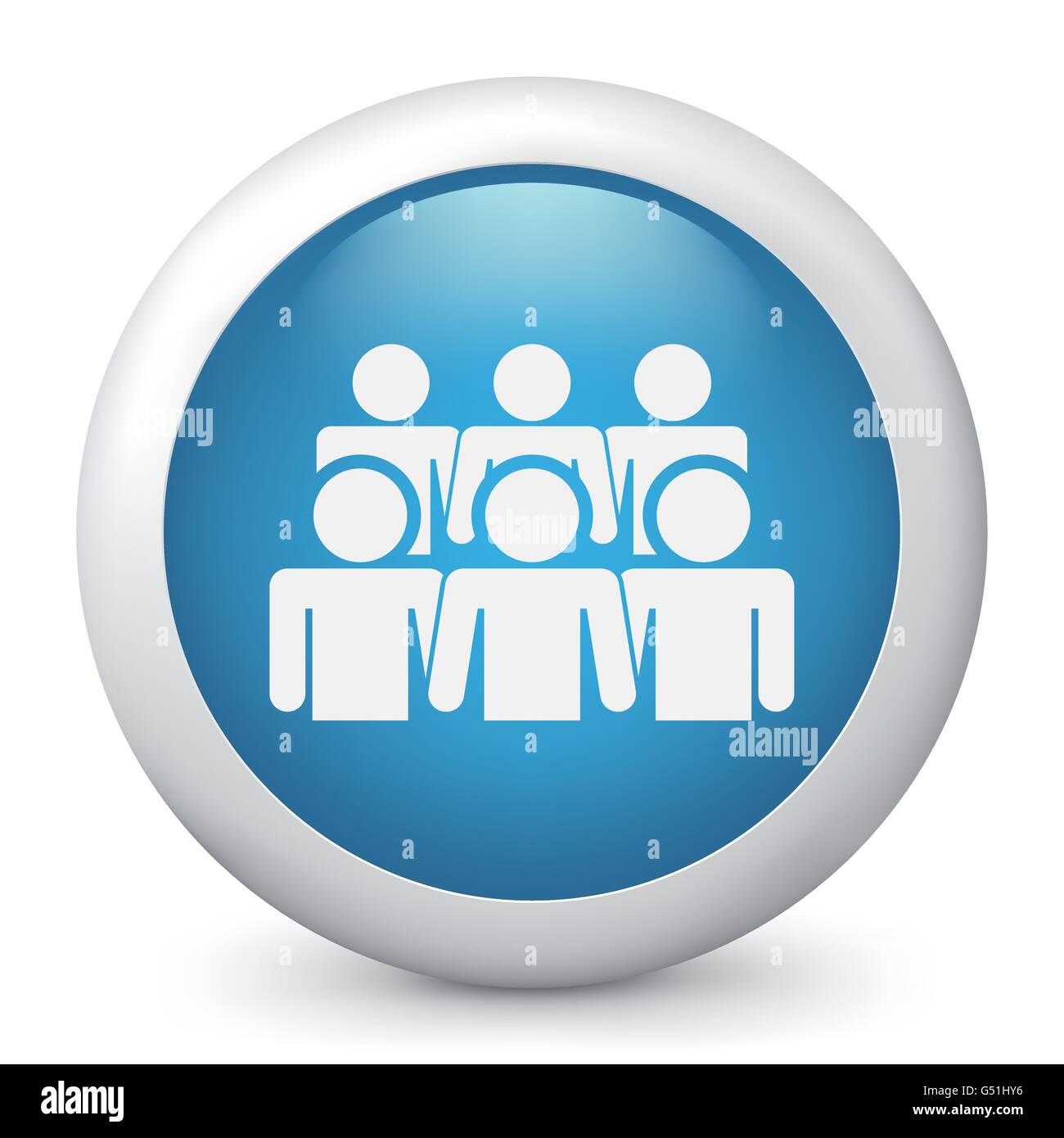 Illustration depicting a social community icon Stock Vector Image & Art ...