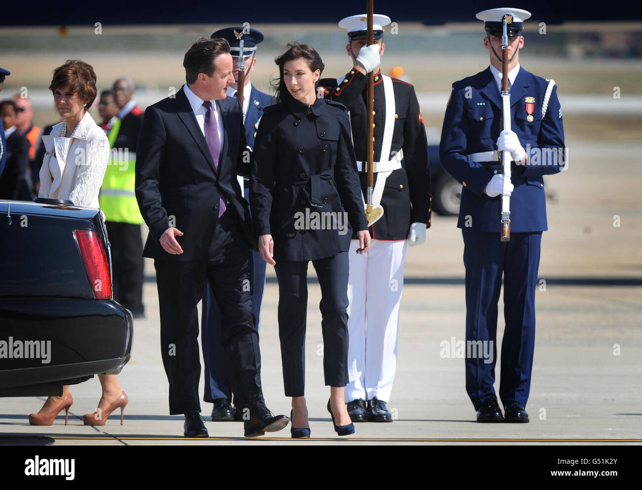 David Cameron visit to the US - Day One Stock Photo - Alamy
