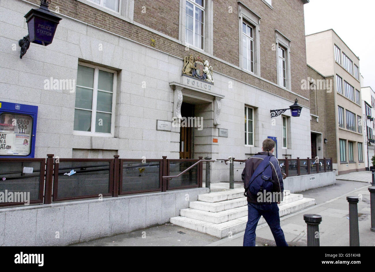 Outside the fulham home of tv presenter jill dando hi-res stock ...