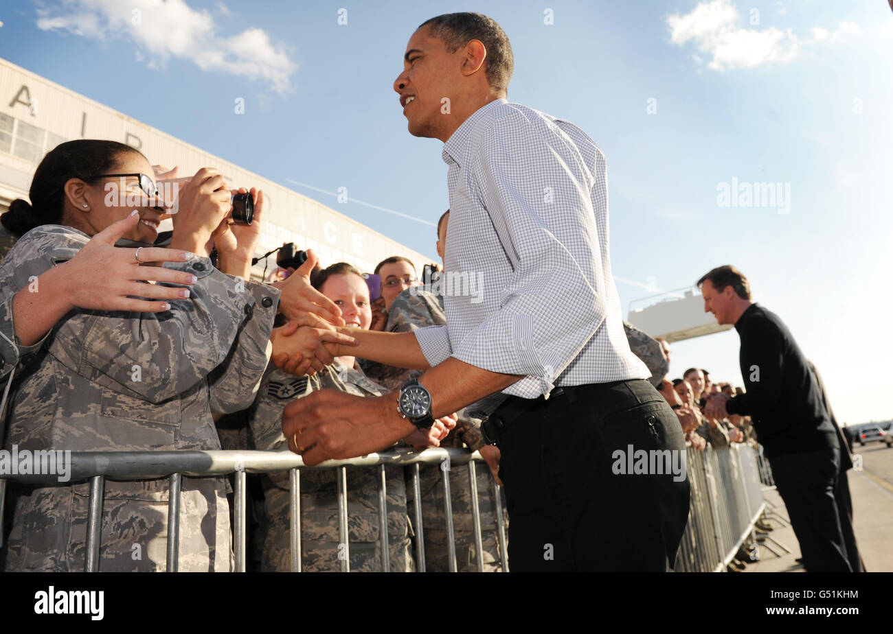 David Cameron visit to the US - Day One Stock Photo - Alamy