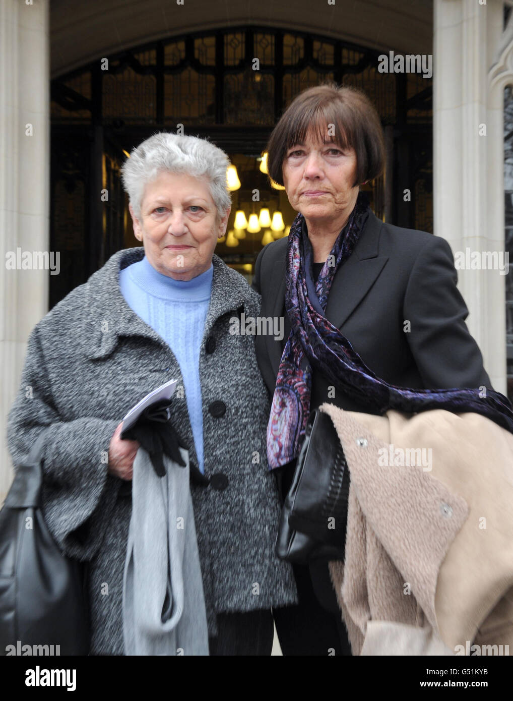 Wendy Brothers (left) and Rose Clark, who are representing their ex ...