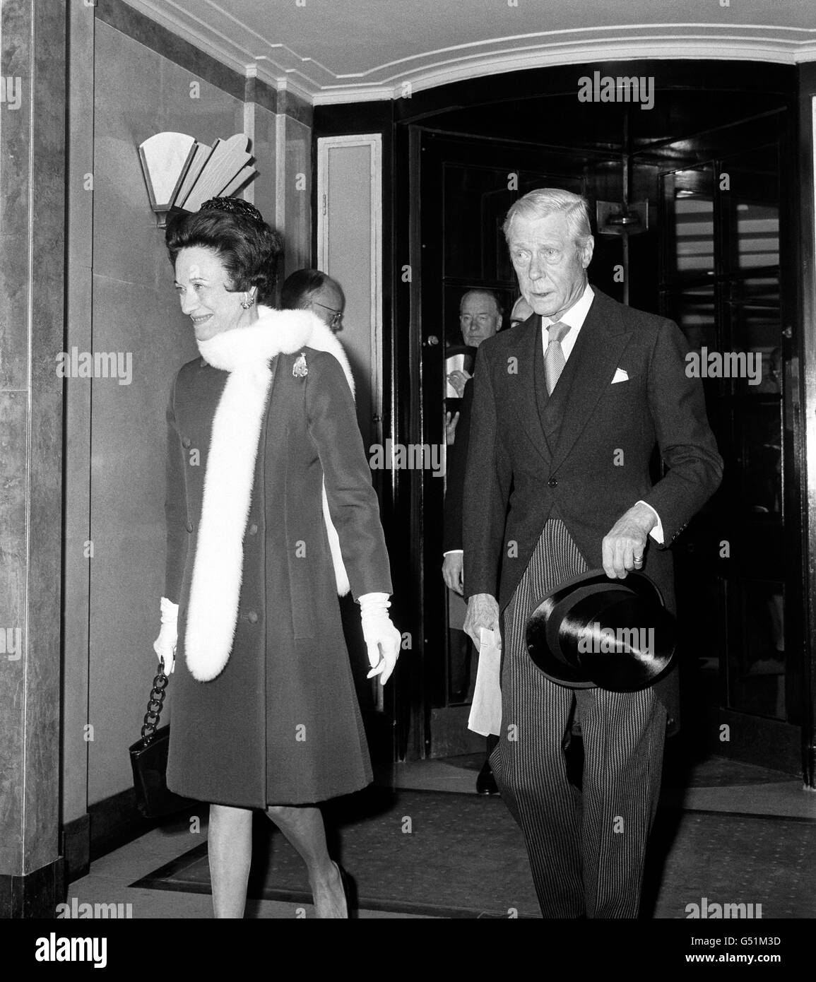 Duke & Duchess Windsor Stock Photo - Alamy