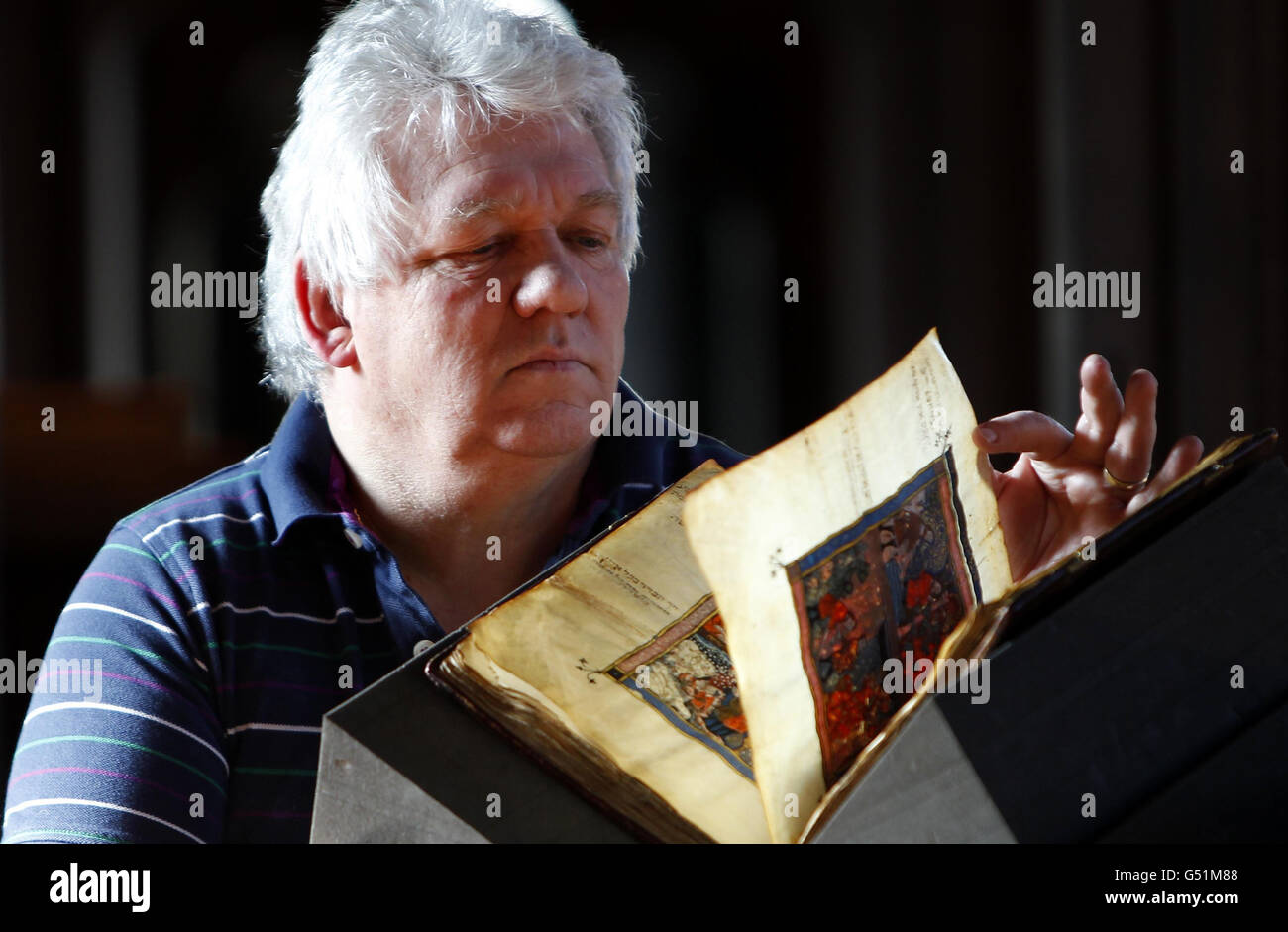 Haggadah on display Stock Photo - Alamy